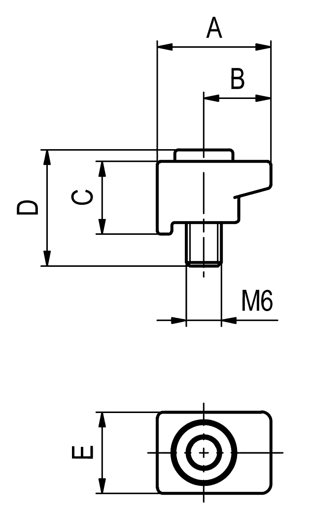 Claw Clamp with Hex. Socket Cap Screw | INFICON