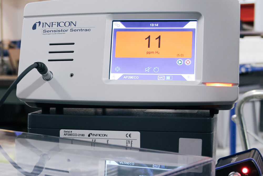 增强Sensistor® Sentrac®氢气检漏仪 | INFICON