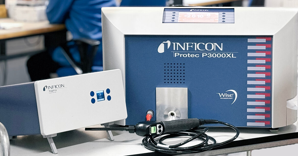Tracer gas filling and evacuation for optimal leak test | INFICON