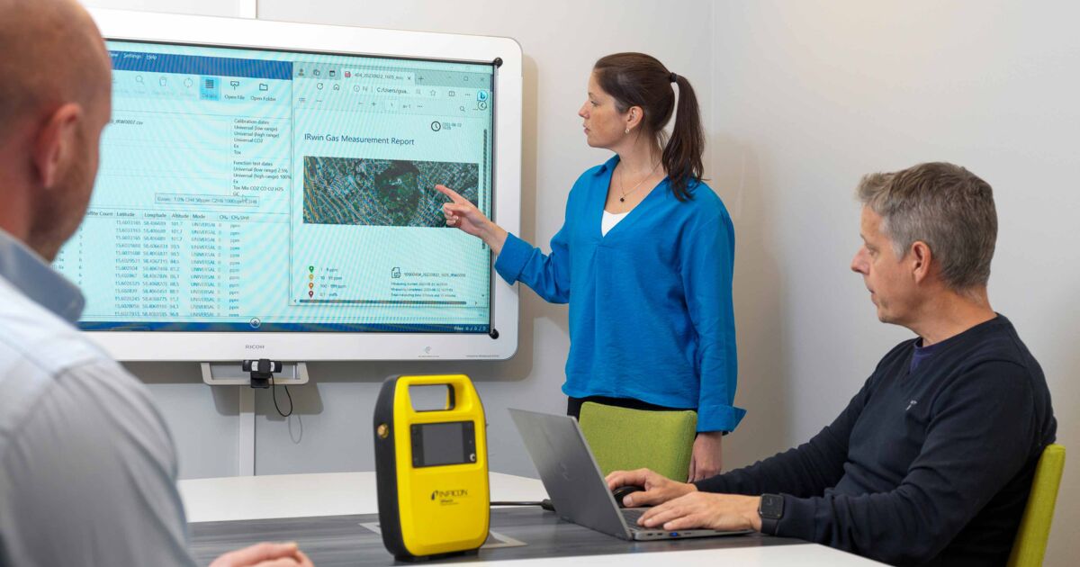 Efficient Leak Survey Documentation with IRwin | INFICON