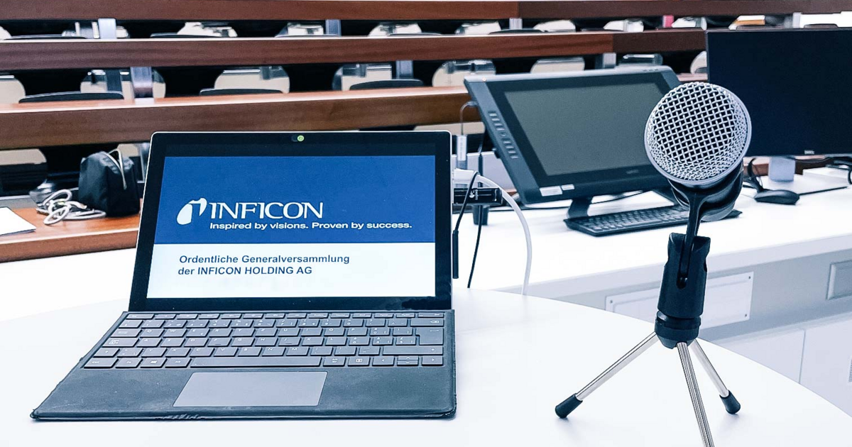 AGM approves all motions as proposed by the Board of Directors | INFICON