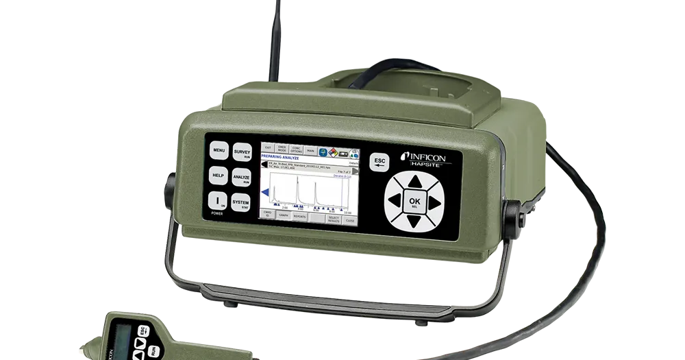 HAPSITE ER | Portable GC/MS for Fast Field Analysis | INFICON