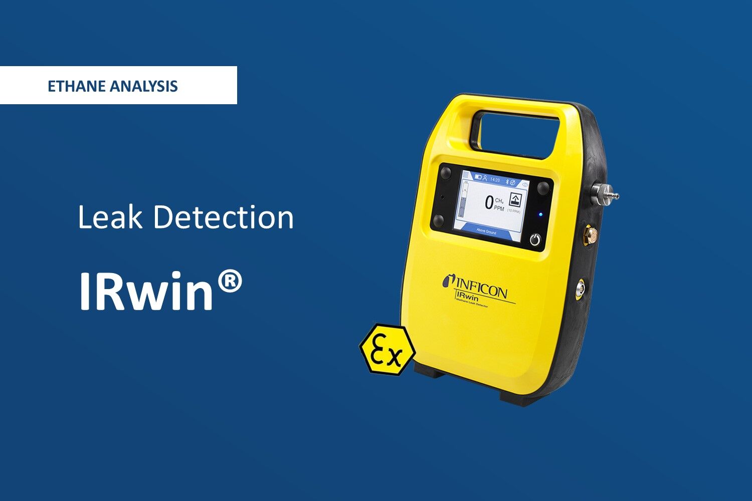 Infrared leak detector for natural gas leak detection | INFICON