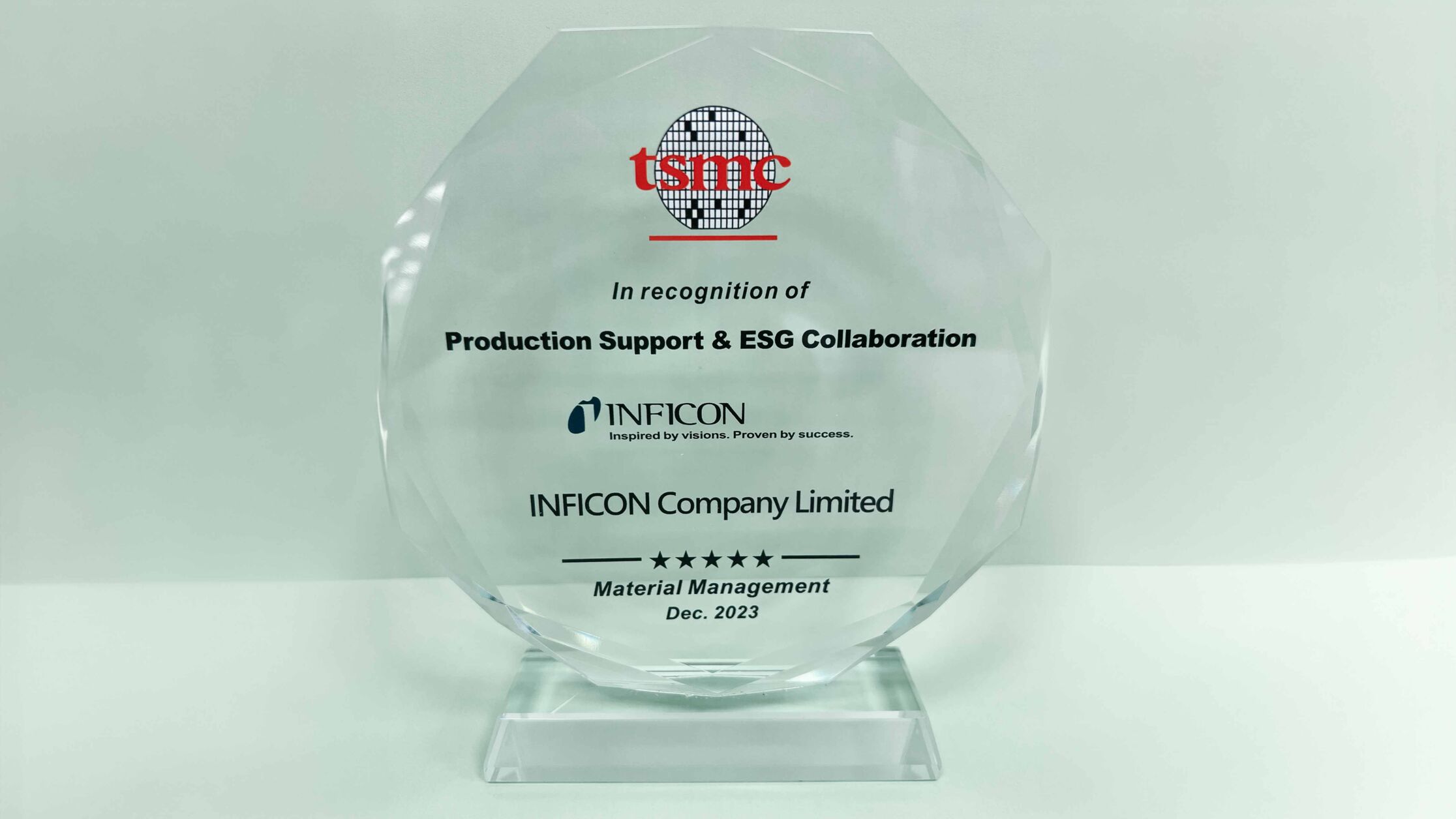 TSMC Recognizes INFICON | INFICON