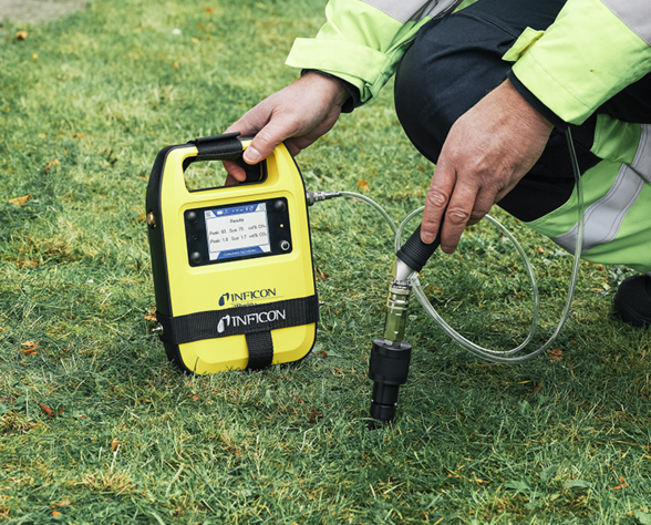 Infrared leak detector for natural gas leak detection | INFICON