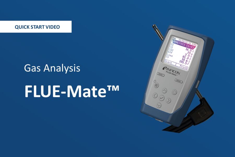 Combustion analyzer and flue gas tester for HVAC service | INFICON